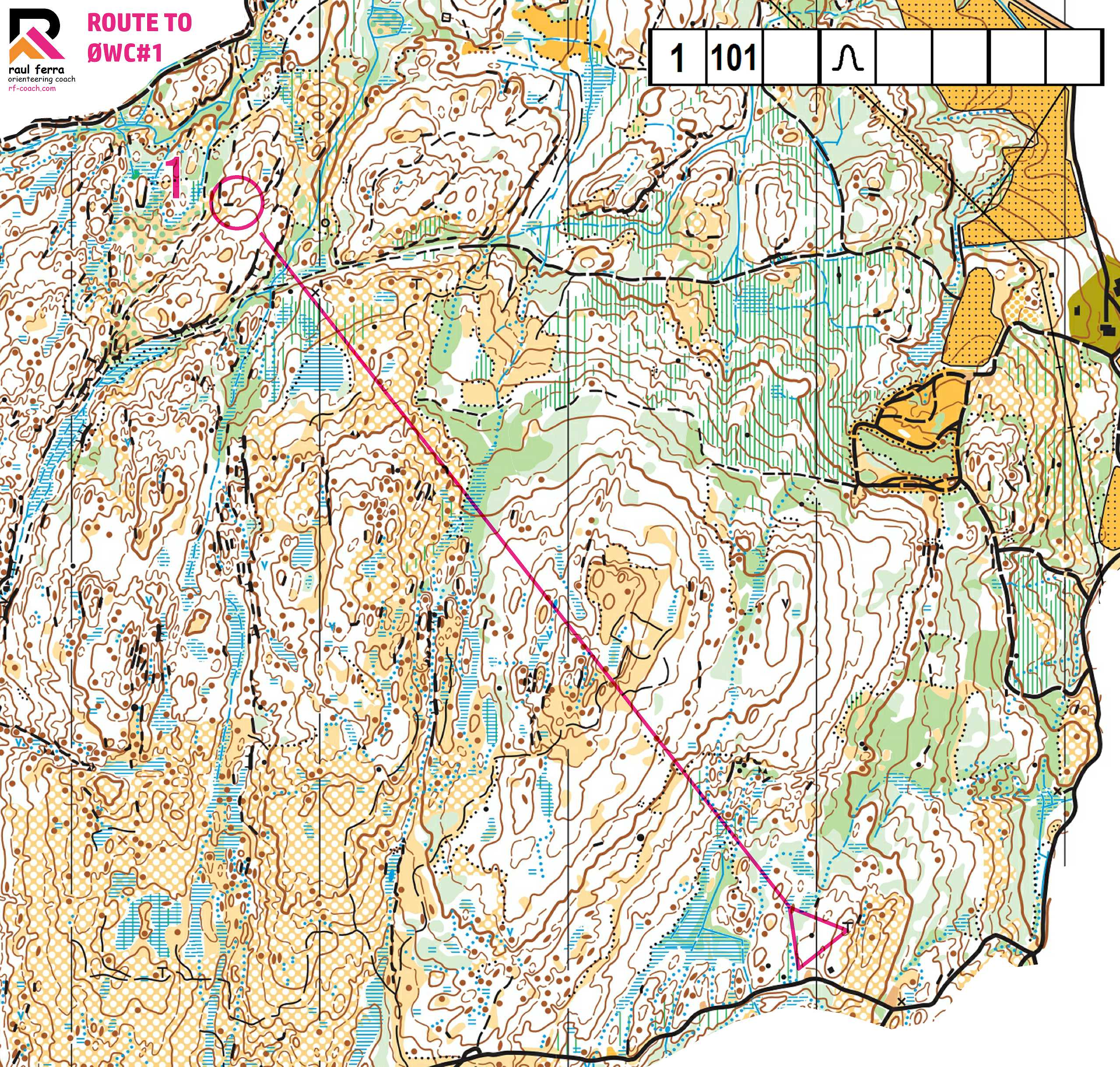 Route to World Cup #1 (with analysis) – Orienteering Coach